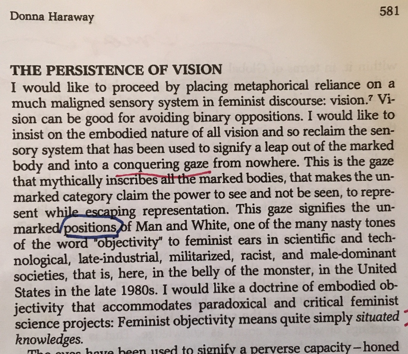 Donna Haraway’s Vision – Friction Films